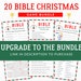 Christmas Jesus Trivia Church Christmas Party Game Christmas Bible Game ...