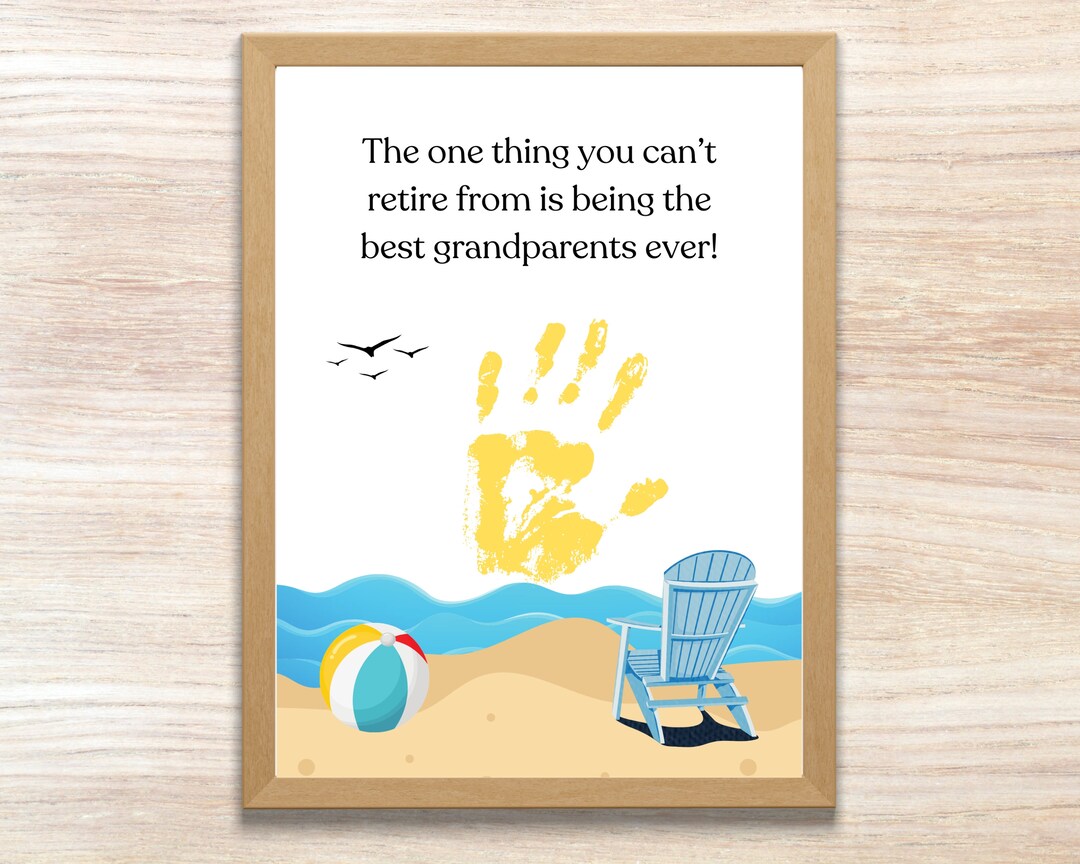 Grandparents Day Handprint Craft Grandparents Day Craft Grandparents ...