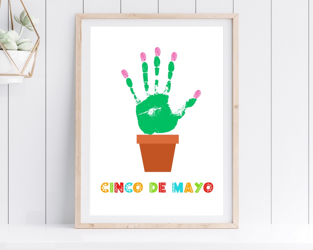 Cinco De Mayo Craft | Cinco De Mayo Handprint Craft | Cinco De Mayo ...