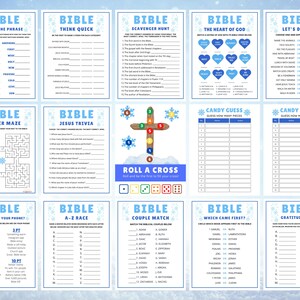 Winter Bible Games | Printable Bible Games | Winter Christian Games ...