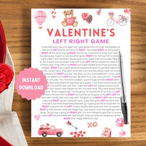 Valentine's Left Right Game | Valentine's Day Games | Pass the Prize ...