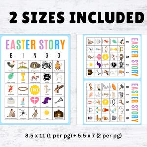 Easter Bible Bingo | Resurrection Bingo | Easter Story Bingo ...