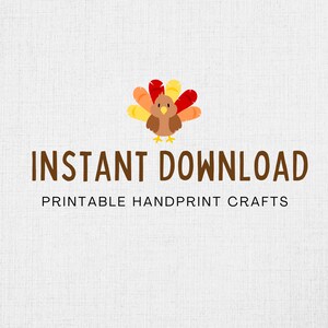 Thanksgiving Handprint Craft Bundle | Thanksgiving Preschool Craft ...