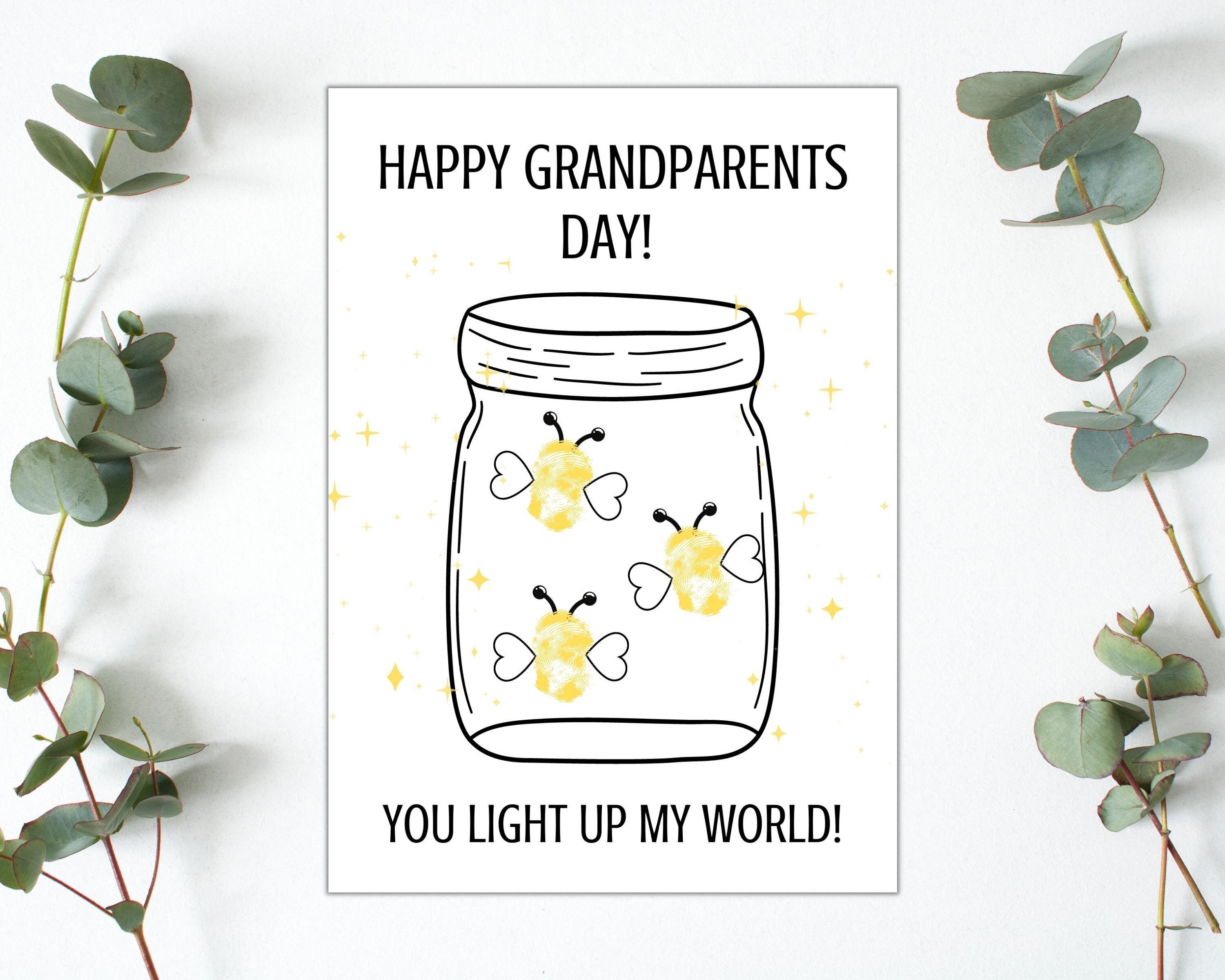 Grandparents Day Craft Grandparents Day Handprint - Etsy