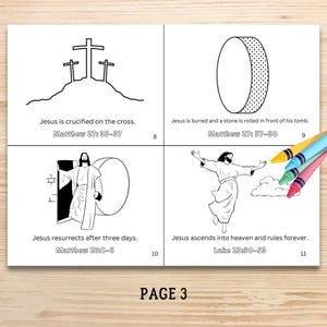 Easter Story Mini Book | Easter Bible Craft | Resurrection Craft ...