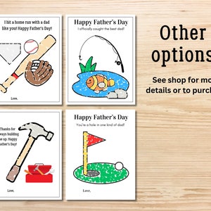 Father's Day Golf Craft | Father's Day Craft for Kids | Simple Fathers ...