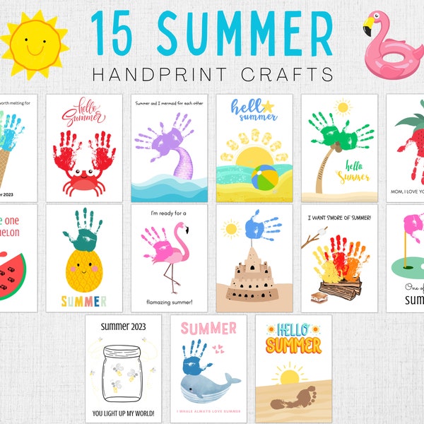 Handprint Art - Etsy