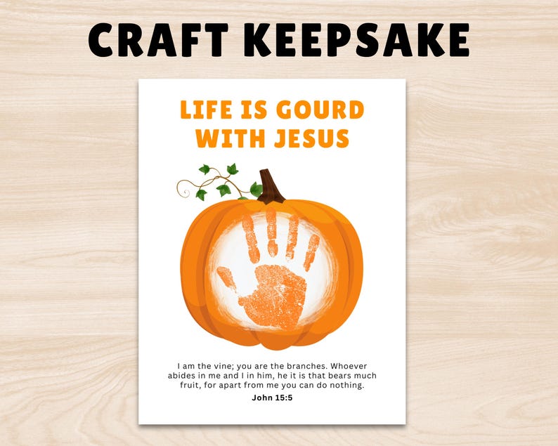 Pumpkin Parable Bible Lesson Bundle: Fall Sunday School Activities ...
