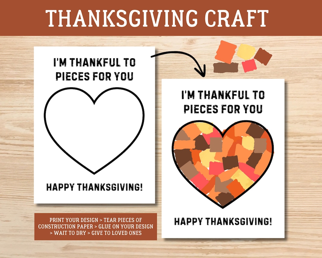 Thanksgiving Craft for Kids | Thanksgiving Paper Craft | Printable ...