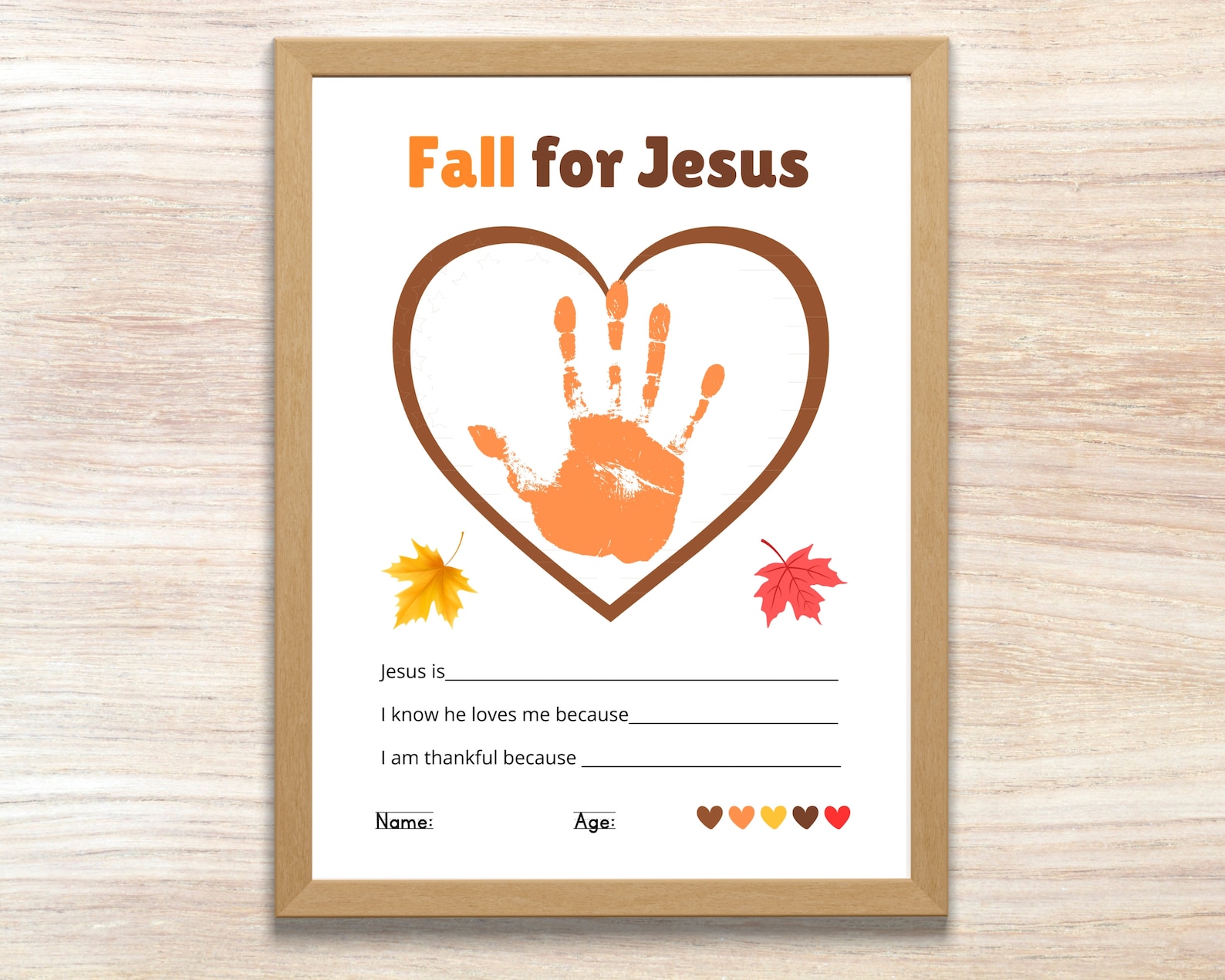 Fall Bible Handprint Craft Bundle | Sunday School Art (digital Download ...