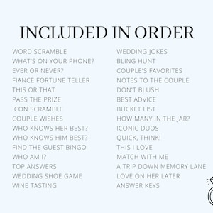 Engagement Party Games Bundle | Engagement Party Games | Proposal Party ...