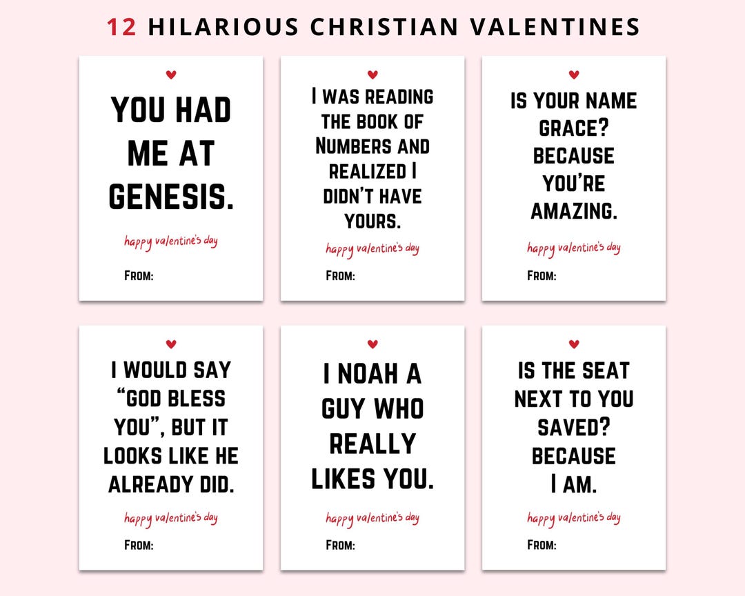 Christian Valentine Cards | Funny Christian Valentines | Bible ...