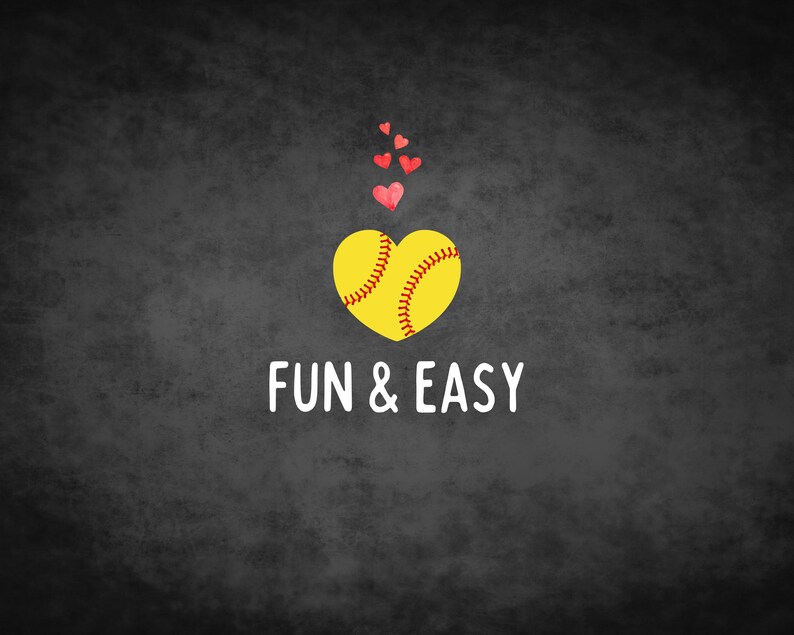 Softball Valentines Cards: Sports Puns, Class Valentines (printable) - Etsy