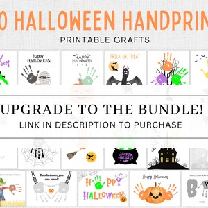 Halloween Handprint Craft | Halloween Preschool Craft | Halloween Craft ...