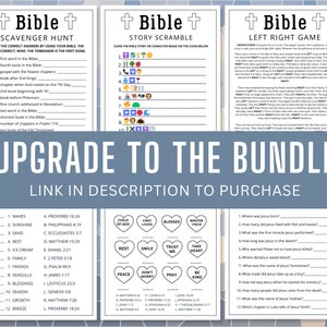 Bible Word Scramble Game | Printable Christian Activity (PDF Pattern ...