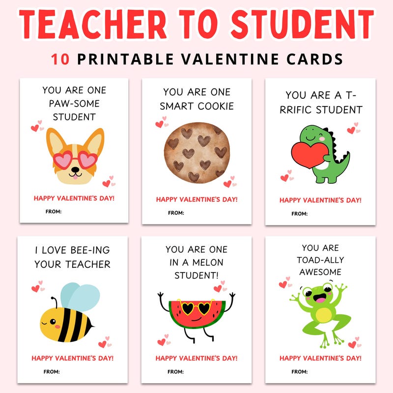 Cute Valentine Card - Etsy