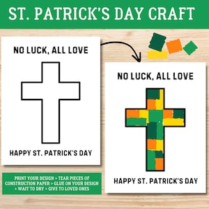 St Patricks Day Bible Craft | Printable St Patricks Day Craft | St ...