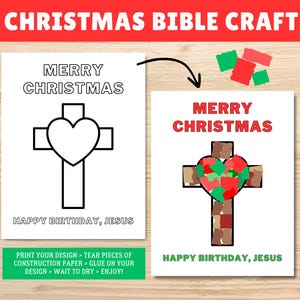 Christmas Bible Craft | Christmas Bible Paper Craft | Christmas Bible ...