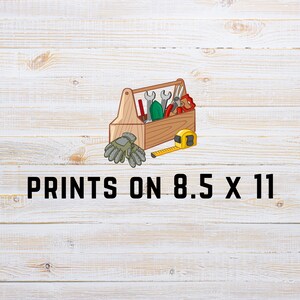 God's Toolbox for Grandpa Grandparents Day Bible Craft Christian Craft ...