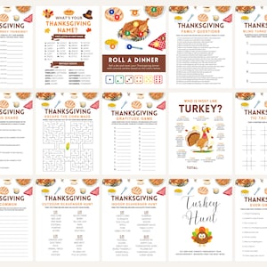 Thanksgiving Games | Thanksgiving Party Games | Thanksgiving Games ...