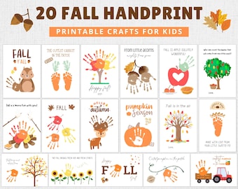 Fall Handprint Craft | Fall Crafts | Fall Handprint Art | Fall ...