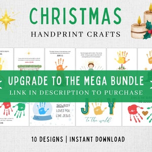 Nativity Handprint Craft | Christmas Handprint Craft | Christian ...