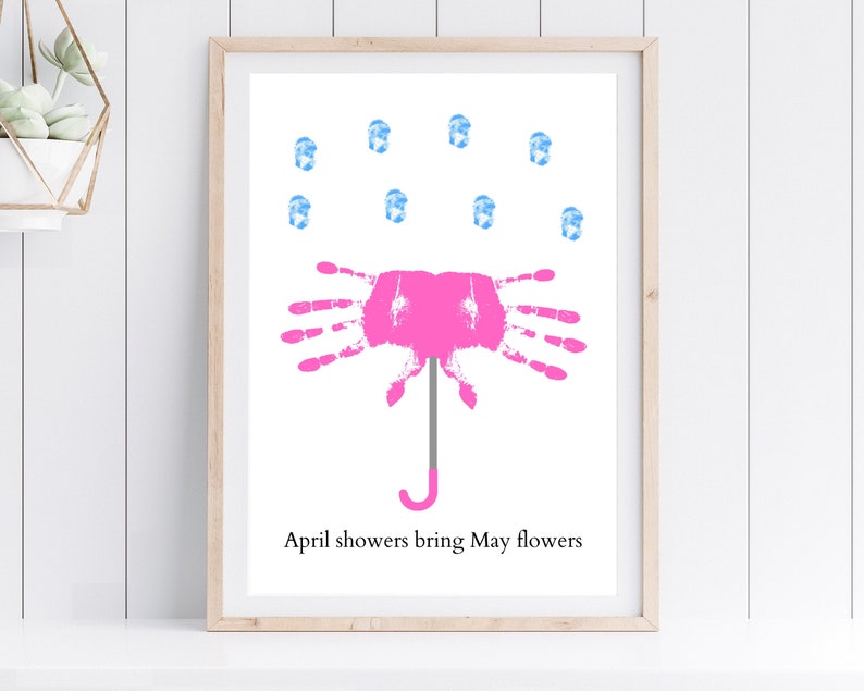 Spring Handprint Craft | Spring Craft for Kids | Spring Craft Classroom ...