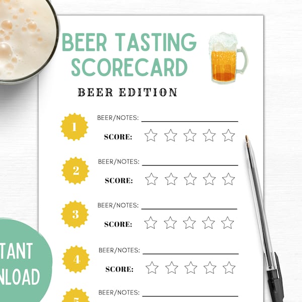 Beer Tasting Party - Etsy