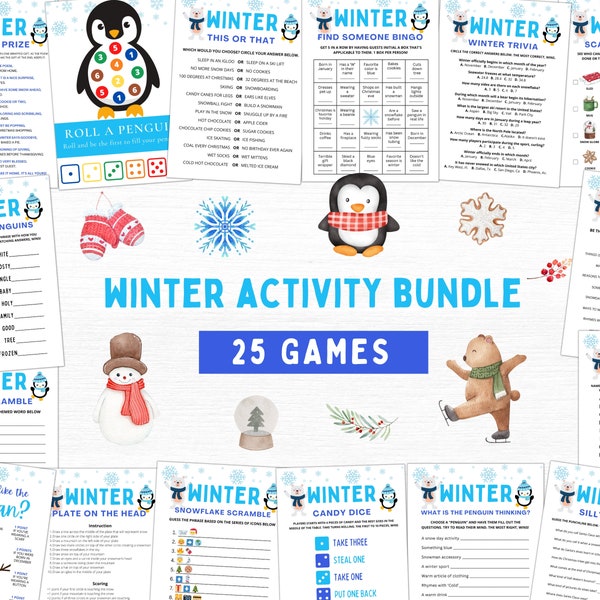 Winter Classroom - Etsy
