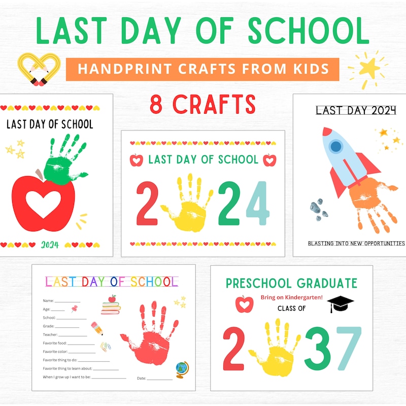 Last Day Preschool - Etsy