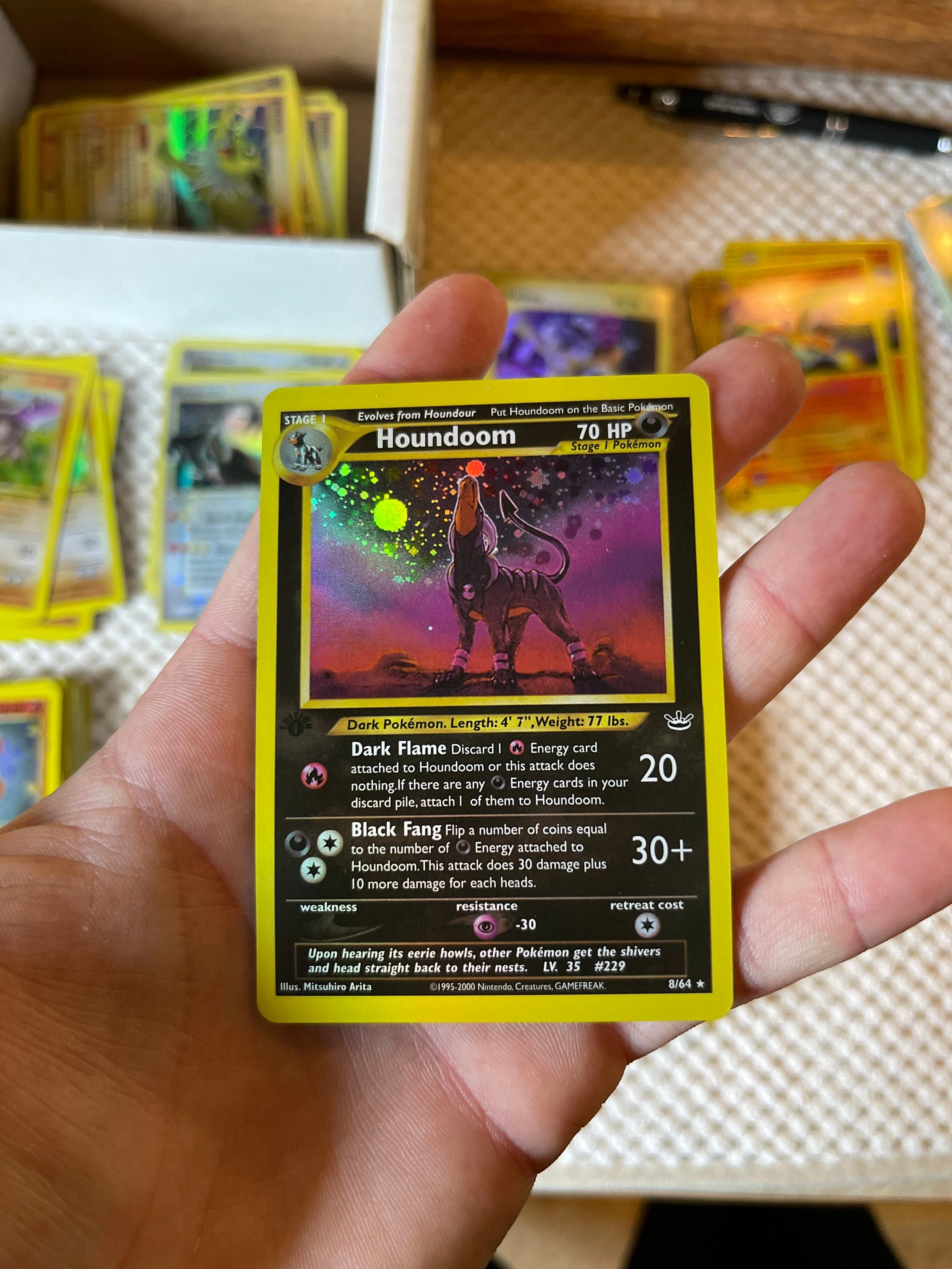 Houndoom Pokemon Card