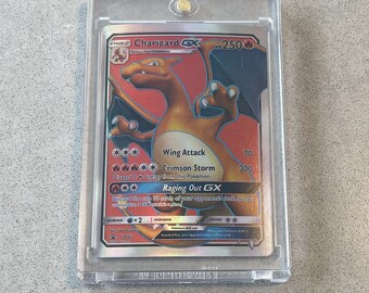 Holo & Non-holo 11x Custom Made Pok\u00e9mon Cards Charizard Full Art ...