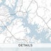 Lake Anna Map - Lake Map - Instant Download, Printable Map Poster ...