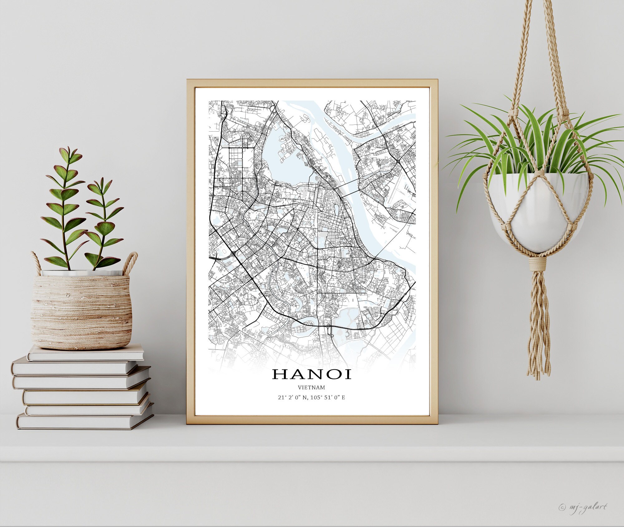 Custom City Map, Personalized Map, Custom Map Poster, Any City, Wall ...