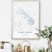 Lake Anna Map - Lake Map - Instant Download, Printable Map Poster ...