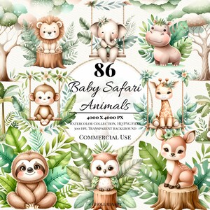 Cute Sailor Animal Clipart, Nautical Nursery Clipart, Ocean Clipart ...