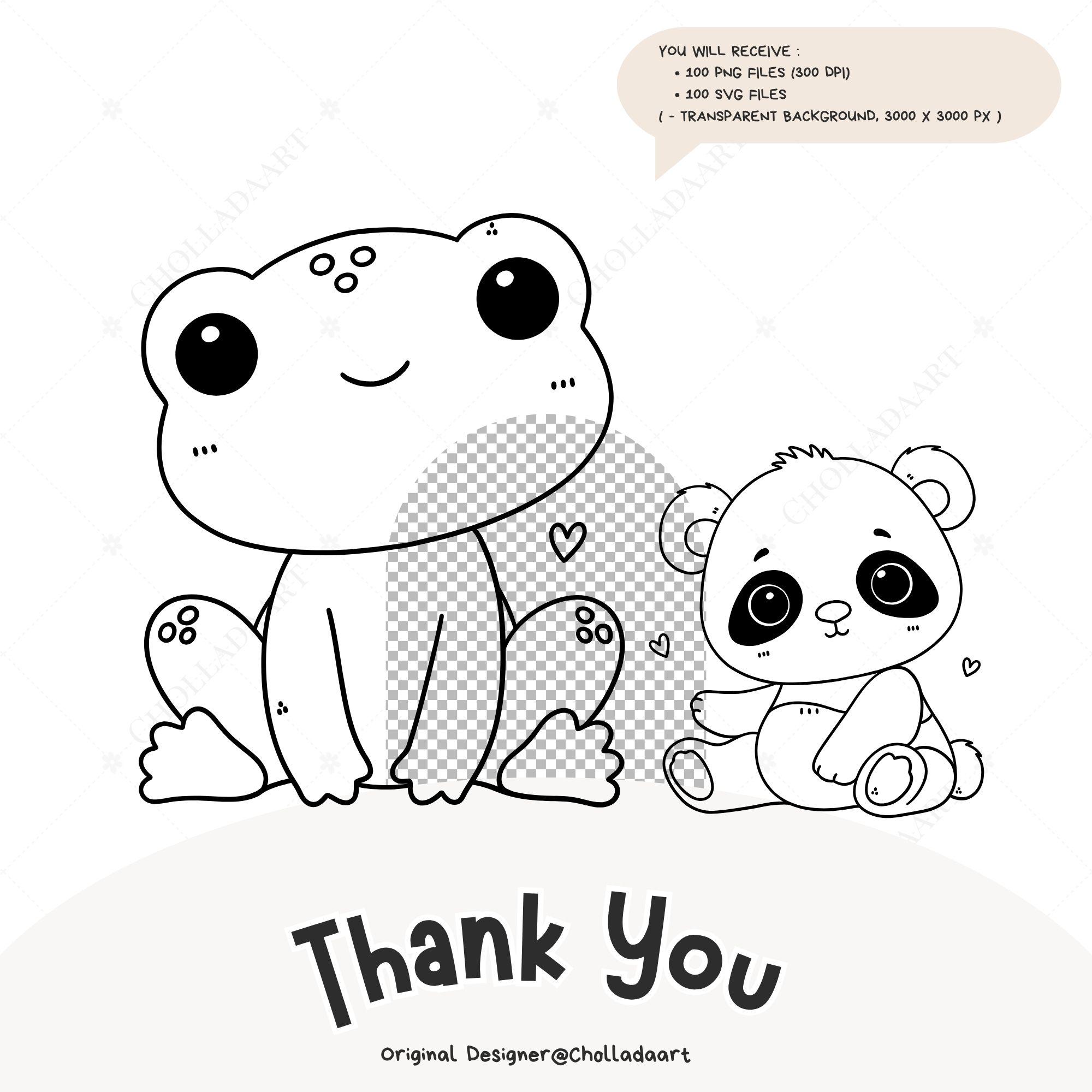 100 Animal SVG Bundle, Doodle Animal Clipart, Animal Hand Drawn, Animal ...