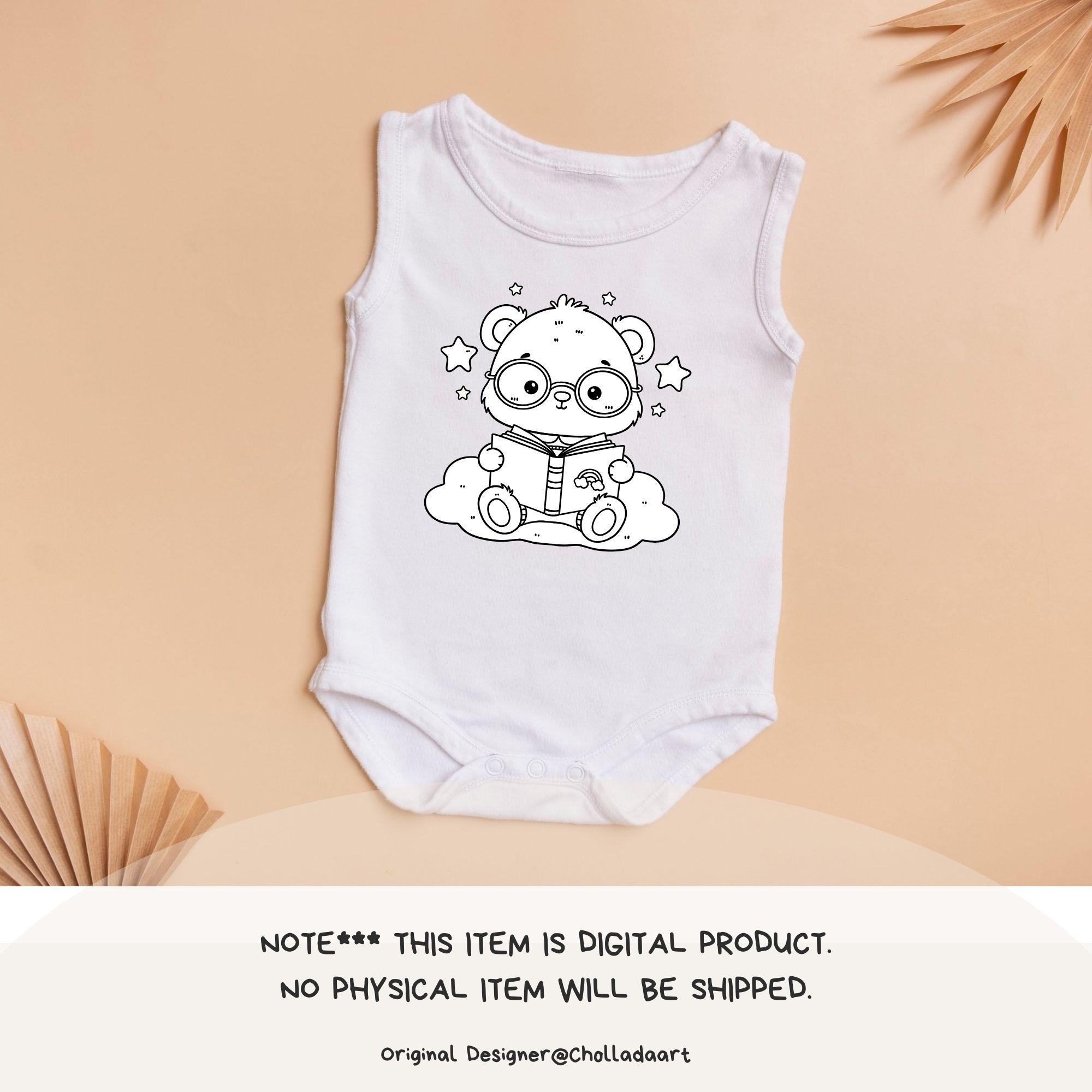 Animal Reading Book Coloring Image, Animal Coloring Image, Animal Book ...