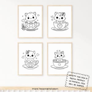 Valentine Teacup Cat SVG Bundle, Cat in a Teacup Svg, Cat Svg Bundle ...