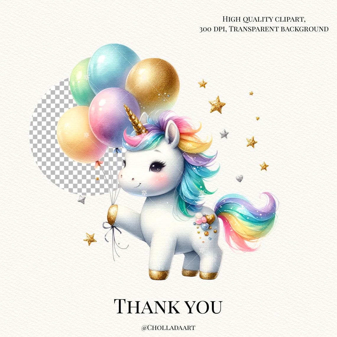 Cute Unicorns Clipart, Unicorn Watercolor Clipart, Unicorn Clipart ...
