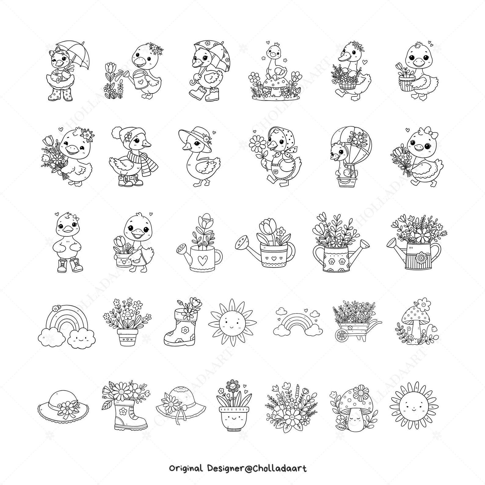 64 Silly Goose SVG Bundle, Goose SVG Bundle, Silly Goose Clipart ...