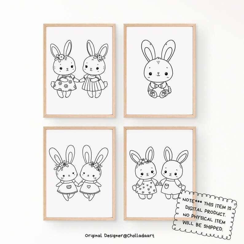 Couple Bunny SVG Bundle, Bunny Svg, Rabbit SVG, Romantic Bunny Clipart ...