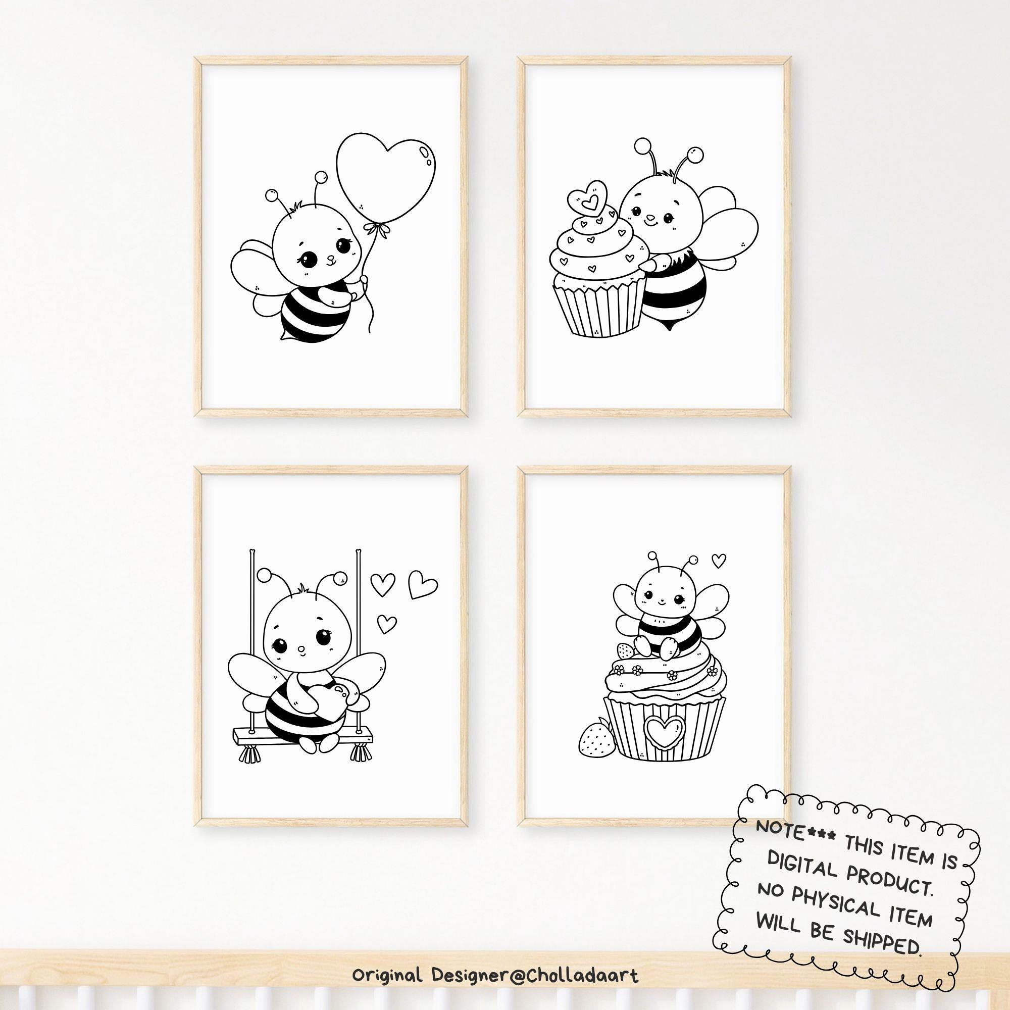 Cute Bumblebee SVG Bundle, Bee SVG Bundle, Valentine Bumblebee SVG ...