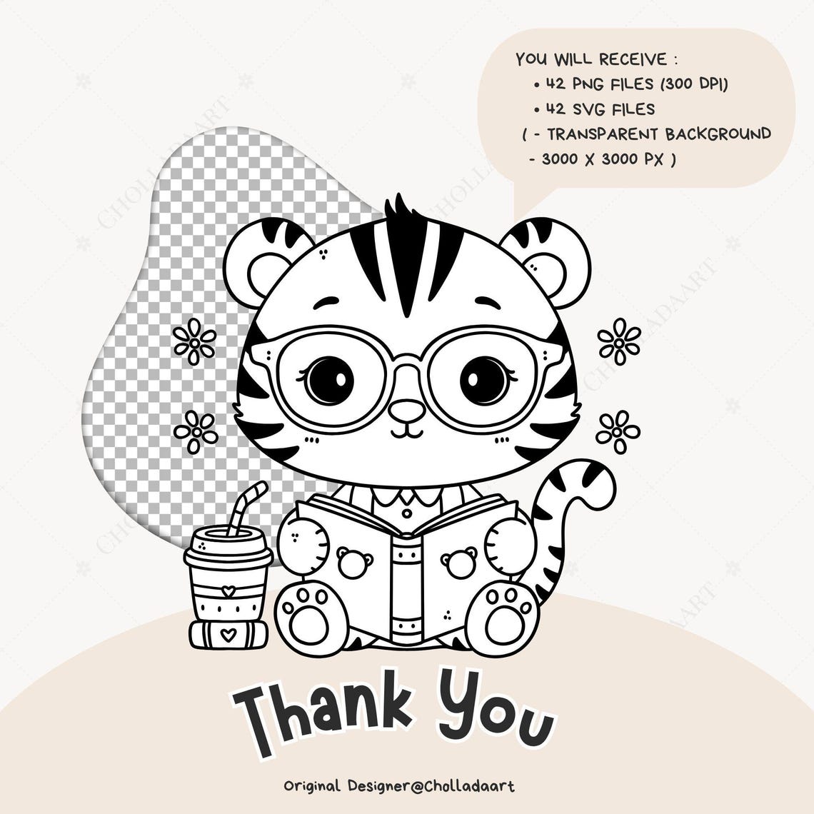 Animal Reading Book Coloring Image, Animal Coloring Image, Animal Book ...