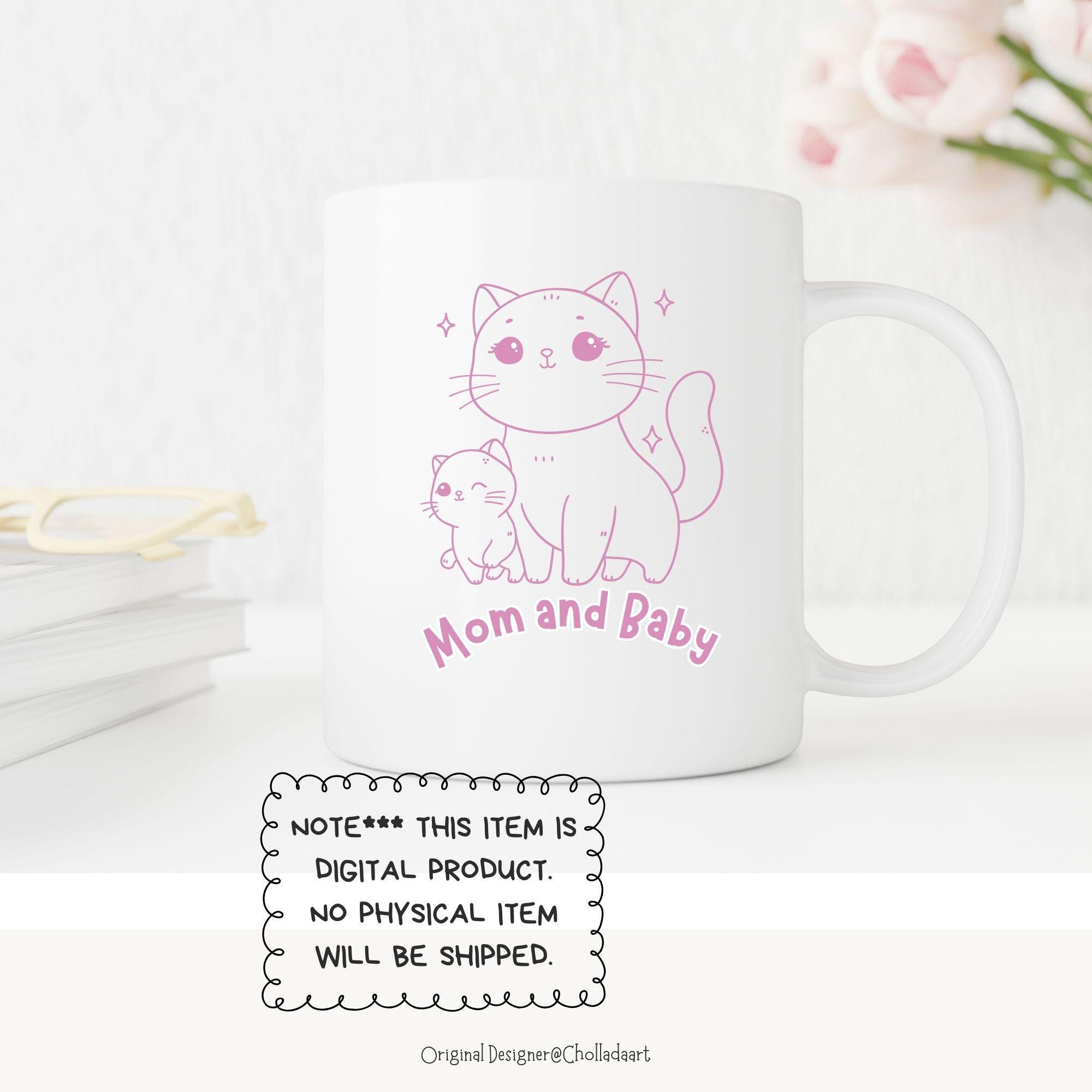 Mom and Baby Animal Clipart, Animal Clipart, Mom and Baby Clipart ...