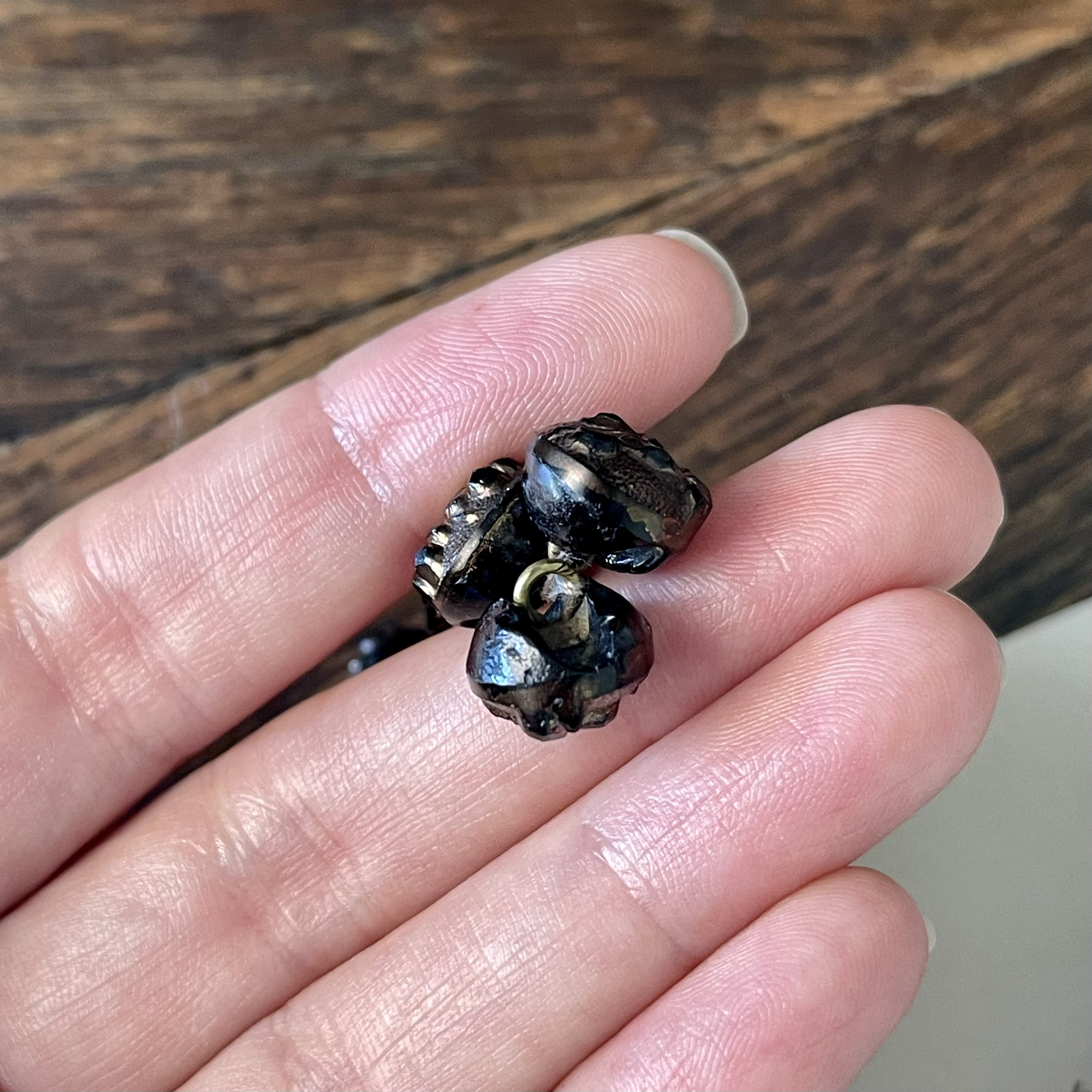 Antique Victorian Glass Buttons - Etsy