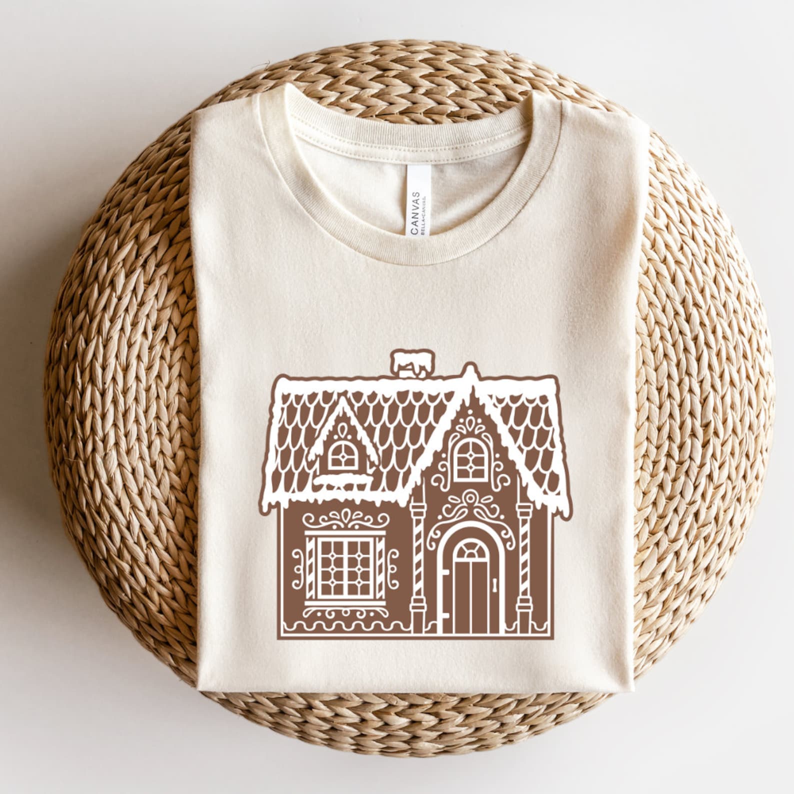 Gingerbread House Shirt / Gingerbread Tee / Gingerbread House Tee ...
