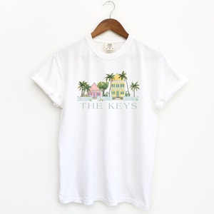 The ORIGINAL “THE KEYS” Beach House Shirt / Florida Keys Tee / the Fl ...