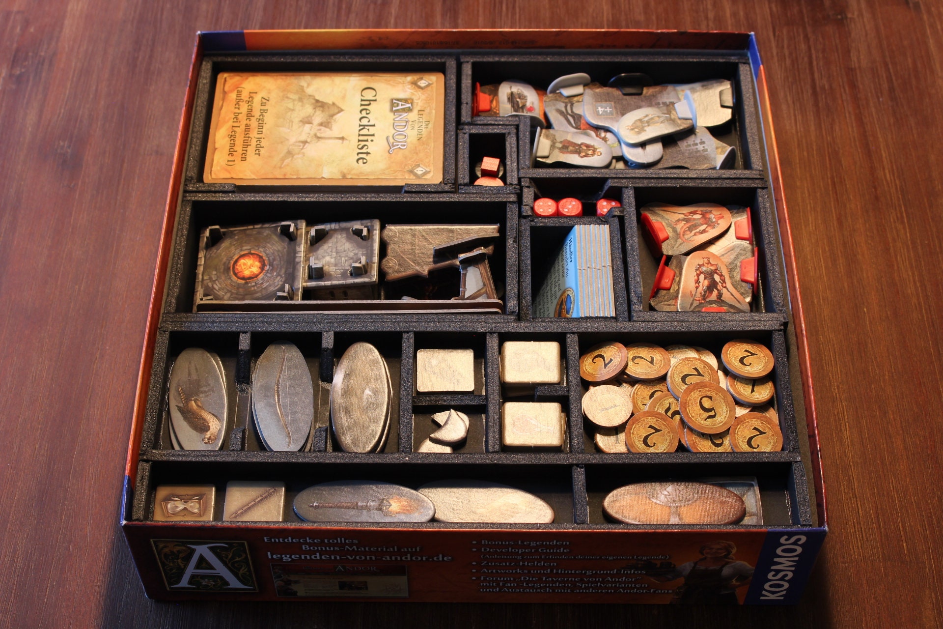 Inlay Blueprint for the Legends of Andor Part 1, the Star Shield ...