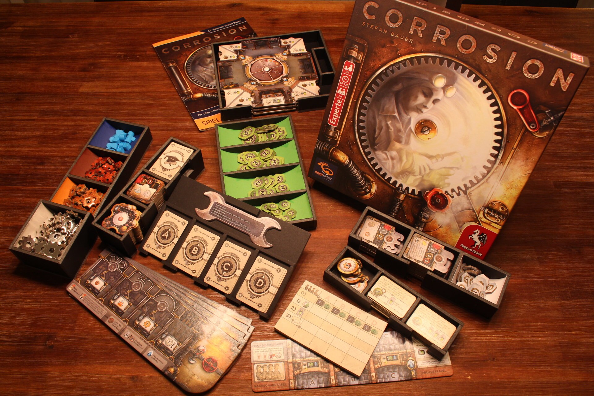Board Game Insert Construction Plan for corrosion - Etsy
